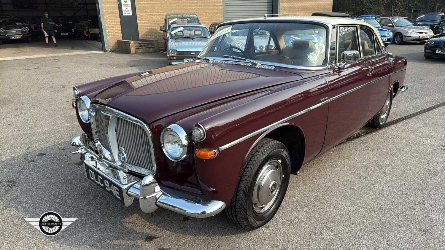 Lot 740 - 1967 ROVER 3 LITRE