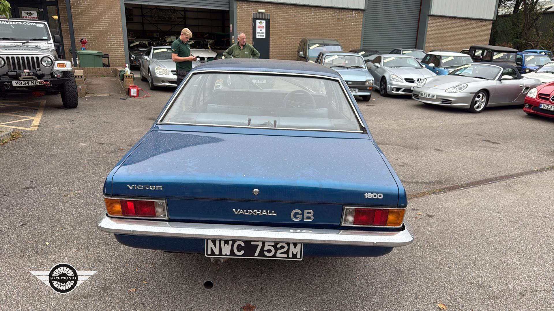 Lot 8 - 1973 VAUXHALL VICTOR
