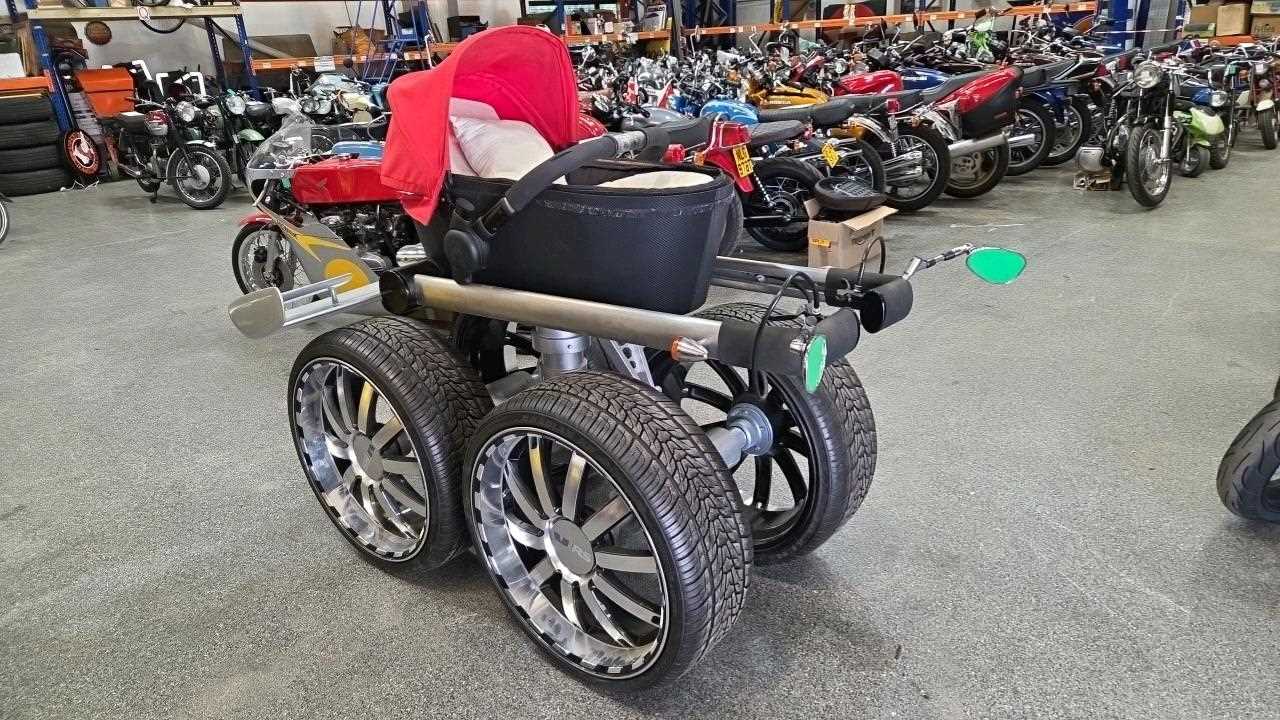 Lot 726 - EXTRA LARGE PRAM FROM THE SKODA OCTAVIA VRS