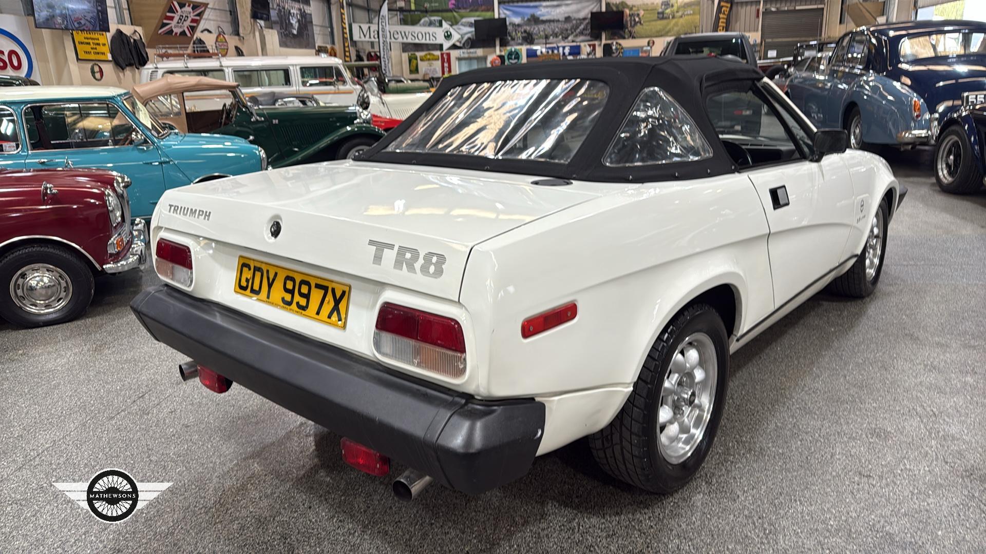 Lot 314 - 1982 TRIUMPH TR7 V8 CONVERTIBLE