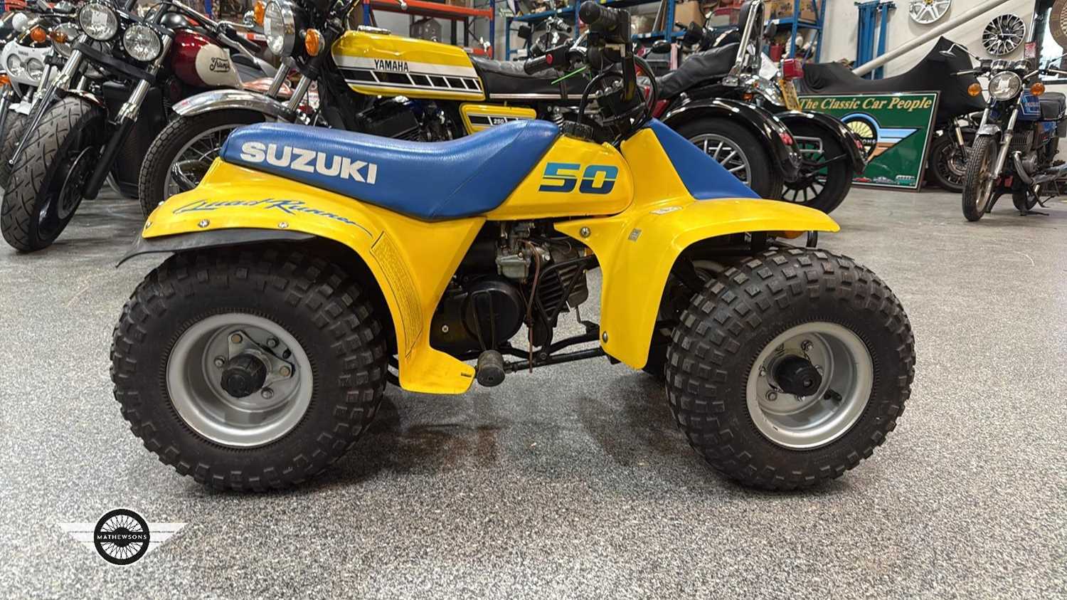 Lot 580 - 1992 SUZUKI QUAD BIKE LT50