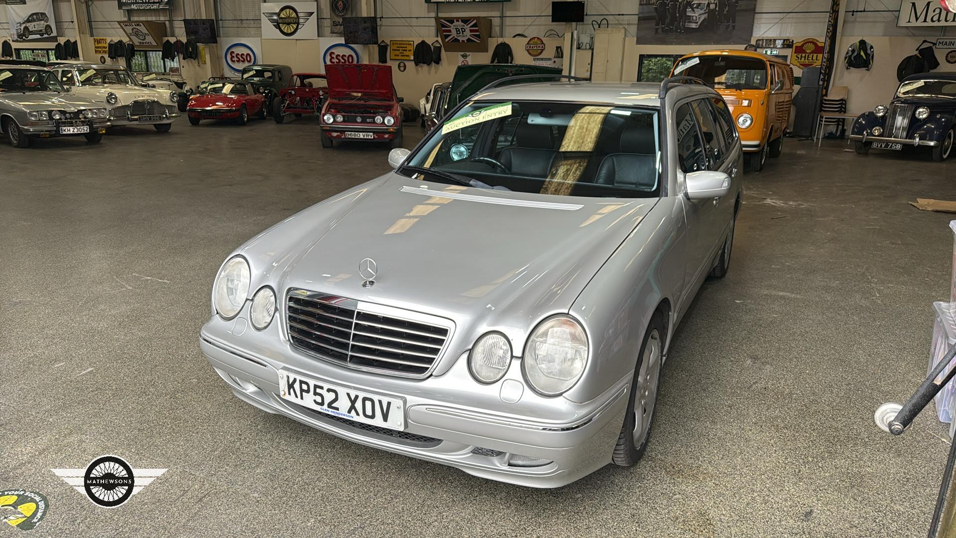Lot 168 - 2002 MERCEDES E220 CDI AVANTGARDE AUTO