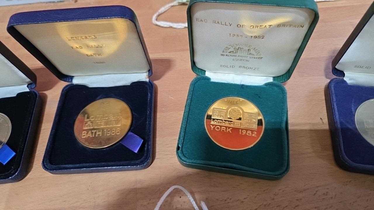 Lot 417 - BOX OF RAC RALLY MEMORABILIA