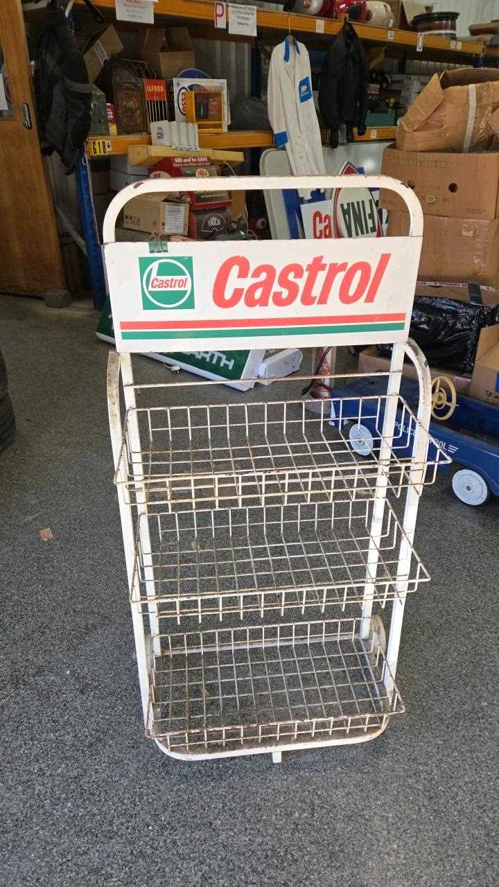 Lot 415 - CASTROL OIL STAND