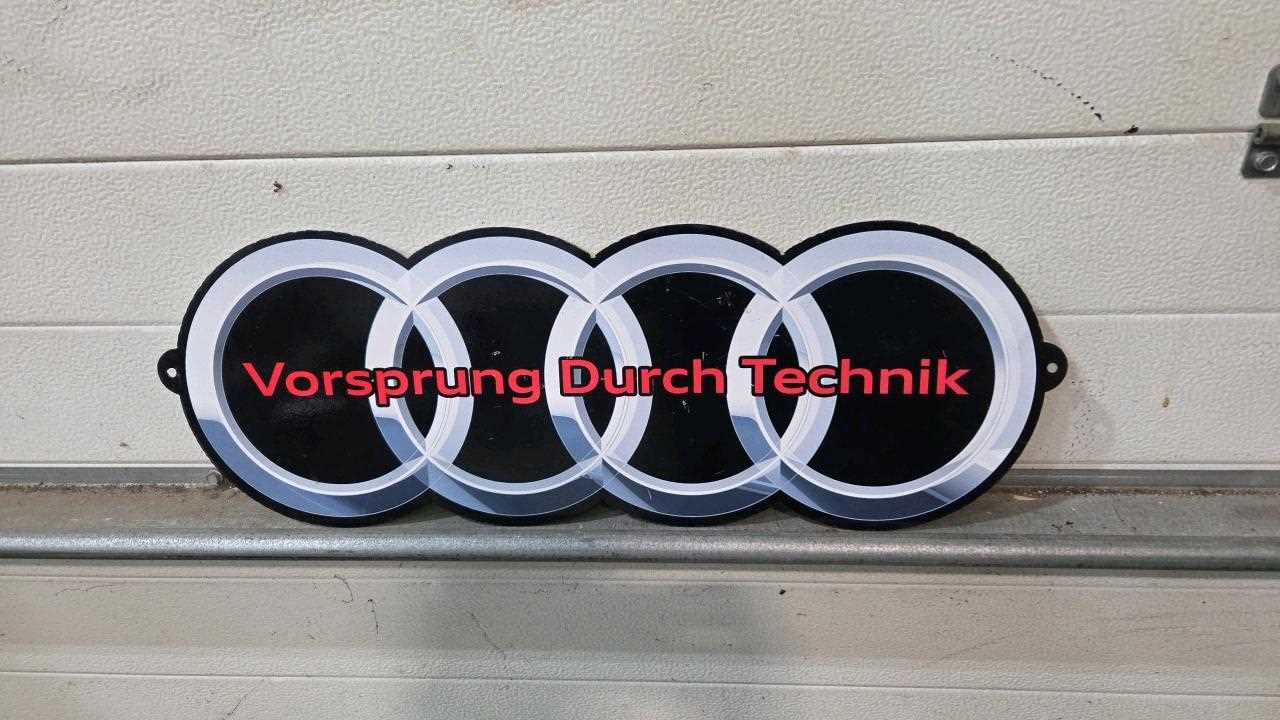 Lot 679 - VORSPRUNG DURCH TECHNIK SIGN