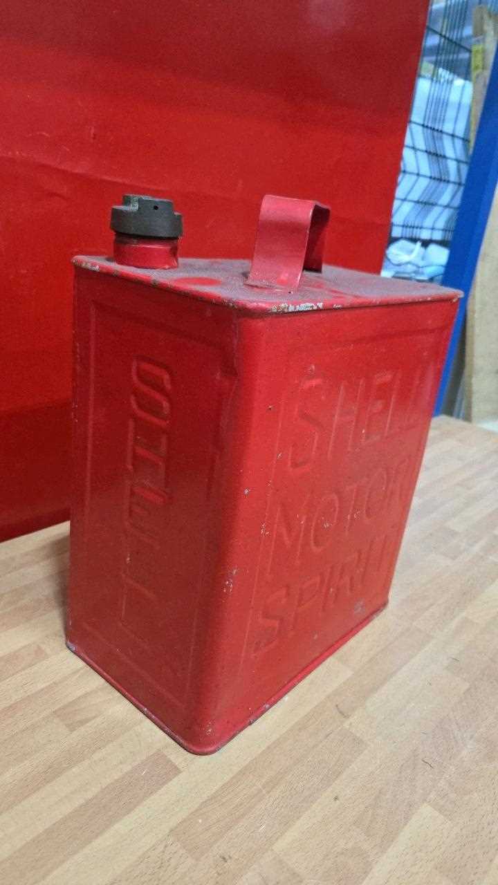 Lot 209 - 1949 SHELL MOTOR SPIRIT PETROL CAN