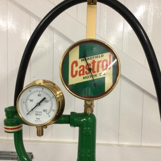 Lot 186 - RENOVATED CASTROL PUMP