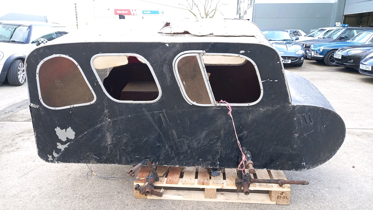 Lot 448 - Circa 1950s CANTERBURY DOUBLE ADULT SIDECAR