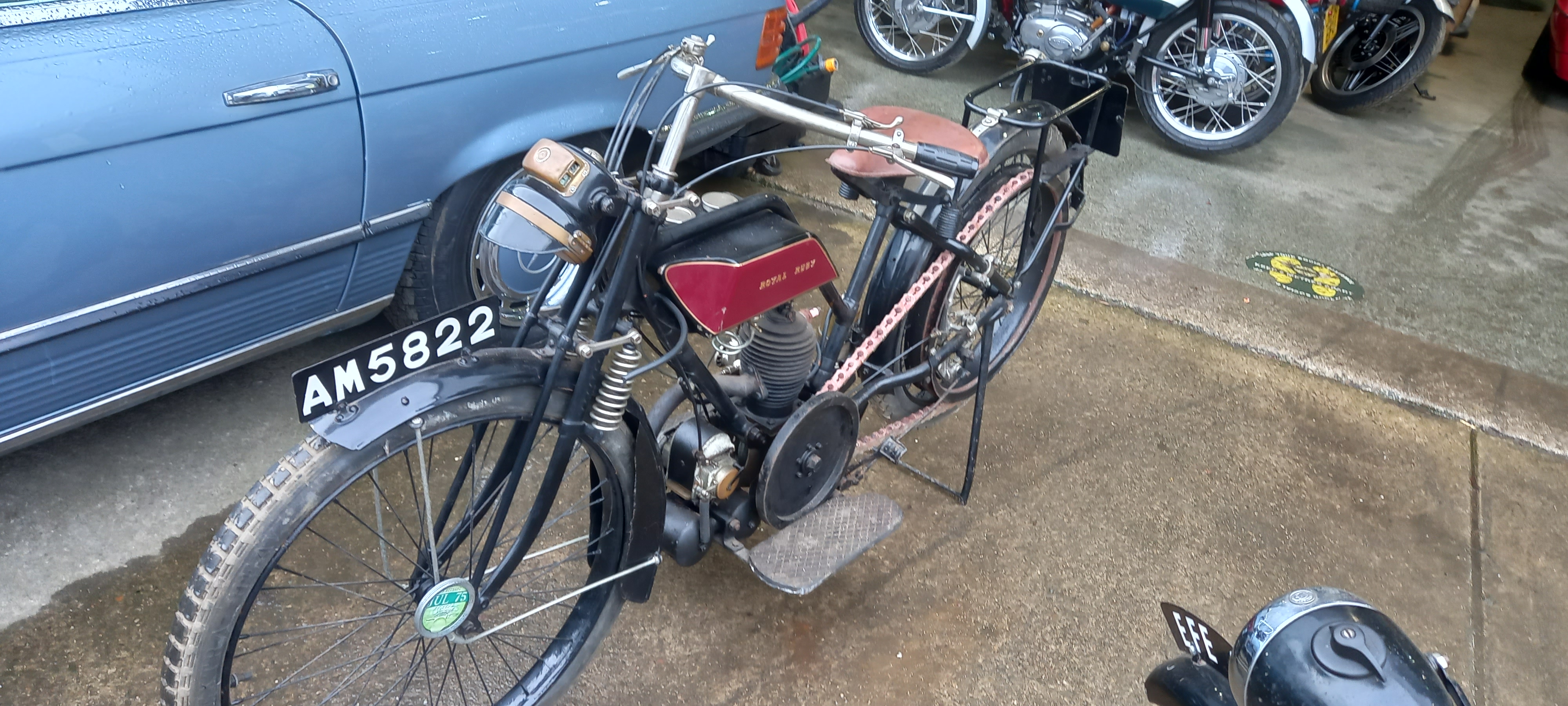Lot 301 - 1921 ROYAL RUBY MOTORCYCLE