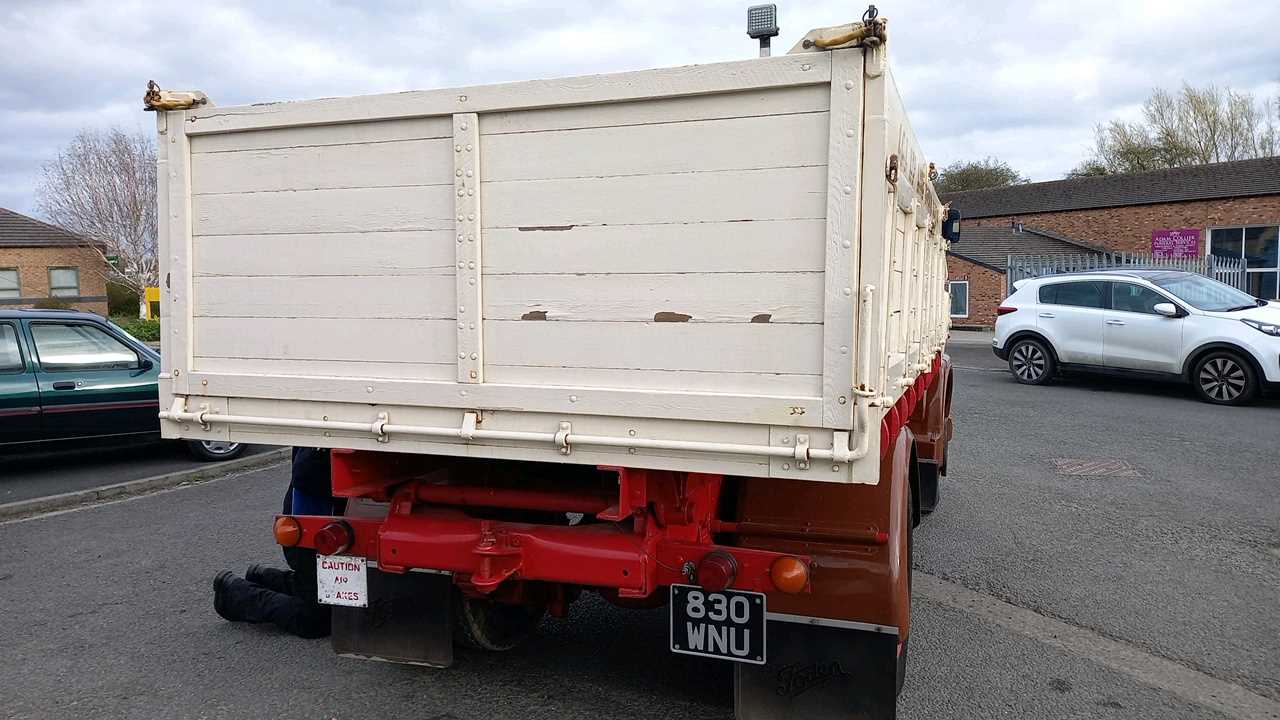 Lot 20 - 1961 FODEN 4 WHEEL TIPPER