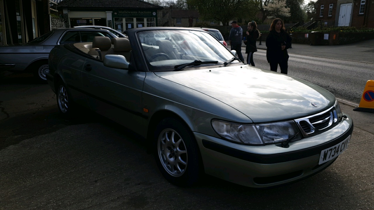 Lot 540 - 2000 SAAB 93 SE CONVERTIBLE