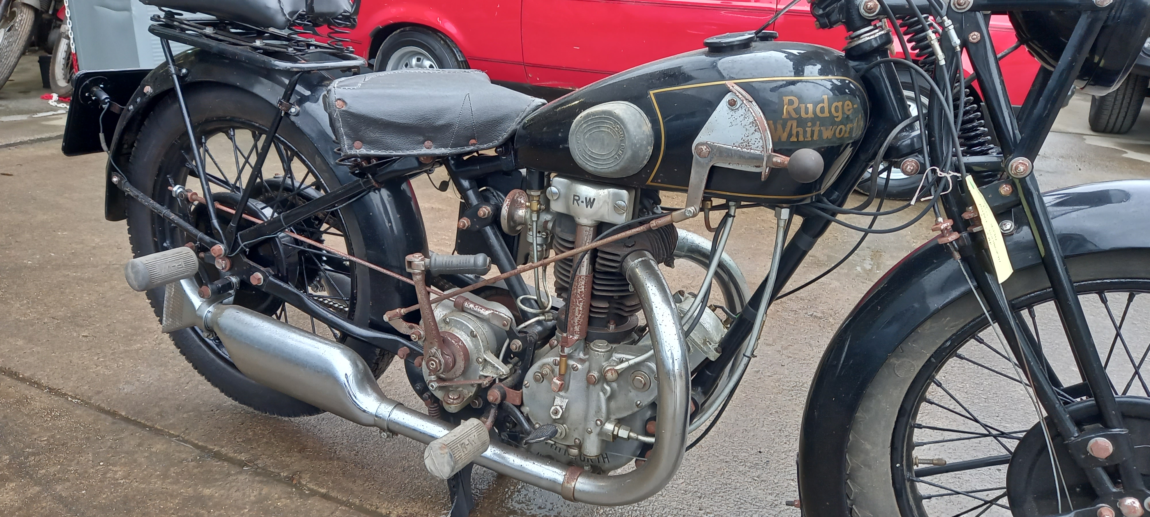 Lot 308 - 1930 RUDGE-WHITWORTH CYCLE & SIDECAR