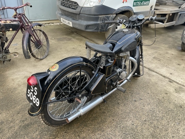 Lot 218 - 1938 RUDGE ULSTER BRONZE HEAD MOTORCYCLE