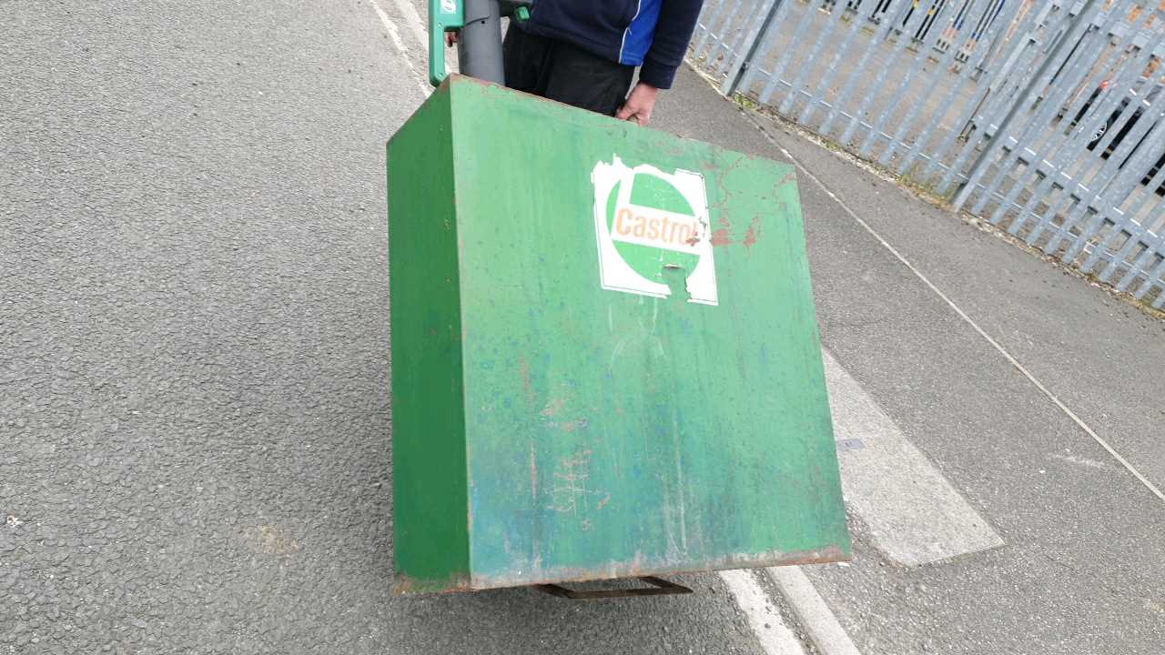 Lot 299 - CASTROL OIL TANK