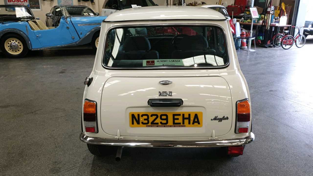 Lot 499 - 1995 ROVER MINI MAYFAIR AUTO