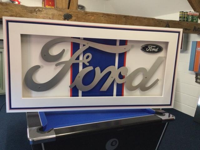 Lot 169 - LARGE ILLUMINATED FORD SIGN
