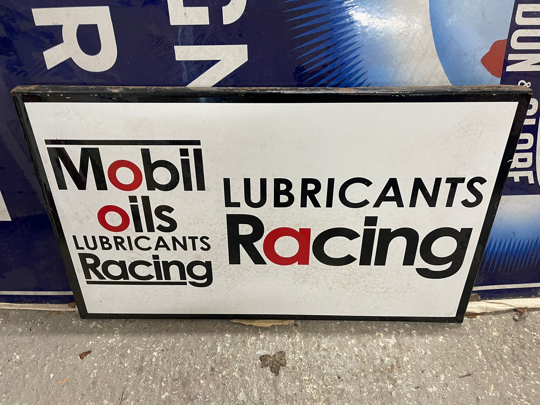 Lot 168 - MOBIL OIL SIGN