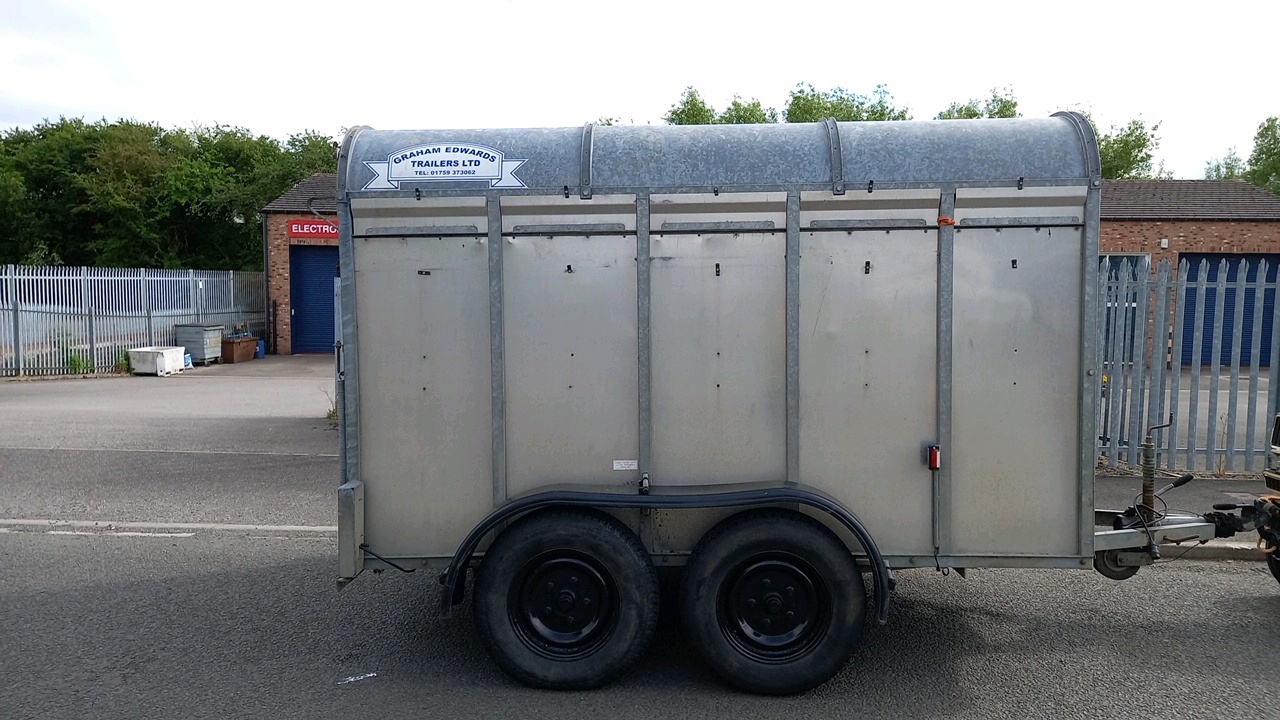 Lot 589 - GRAHAM EDWARDS CATTLE TRAILER