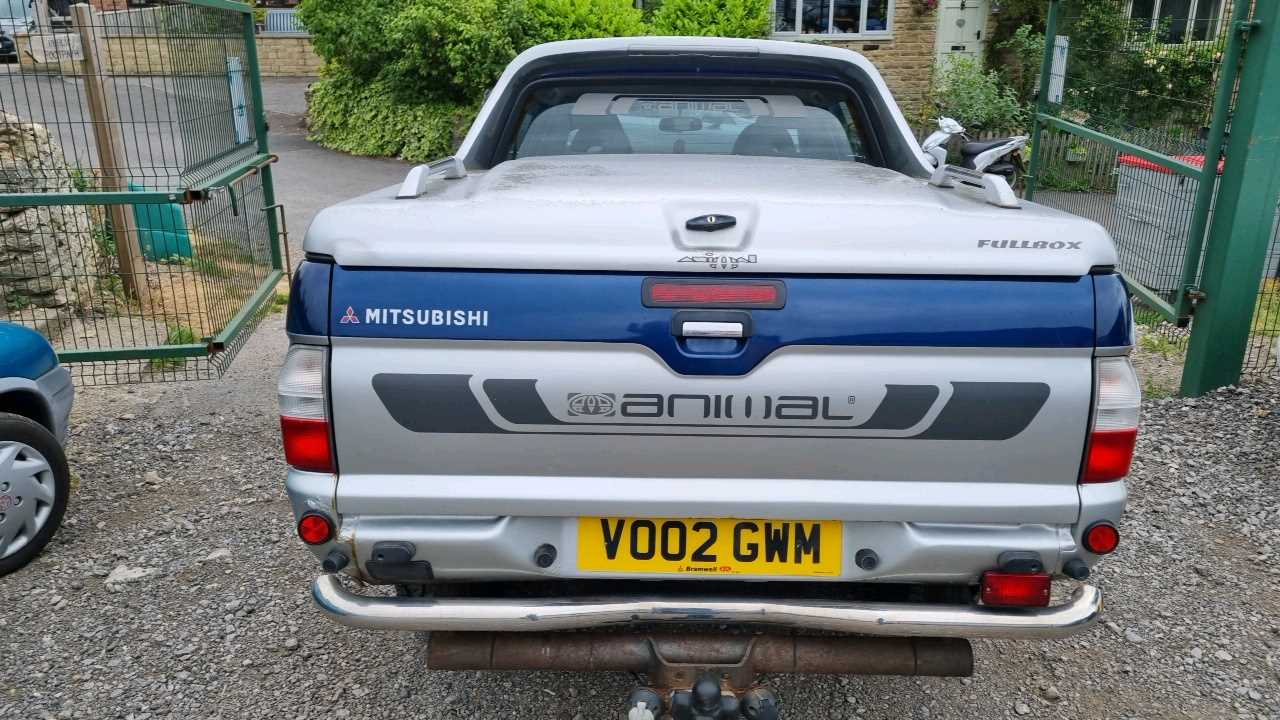 Lot 345 - 2002 MITSUBISHI L200 ANIMAL LWB 4WD