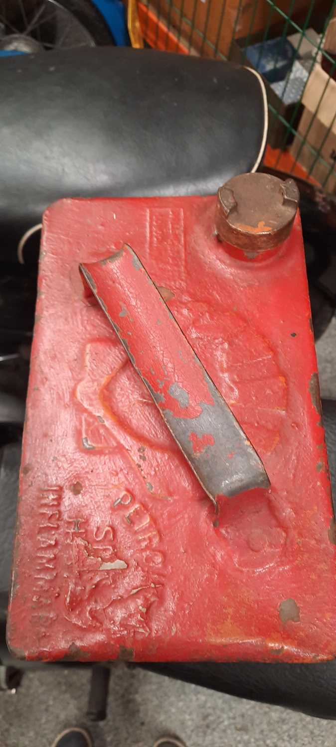 Lot 299 - SHELL MOTOR SPIRIT CAN