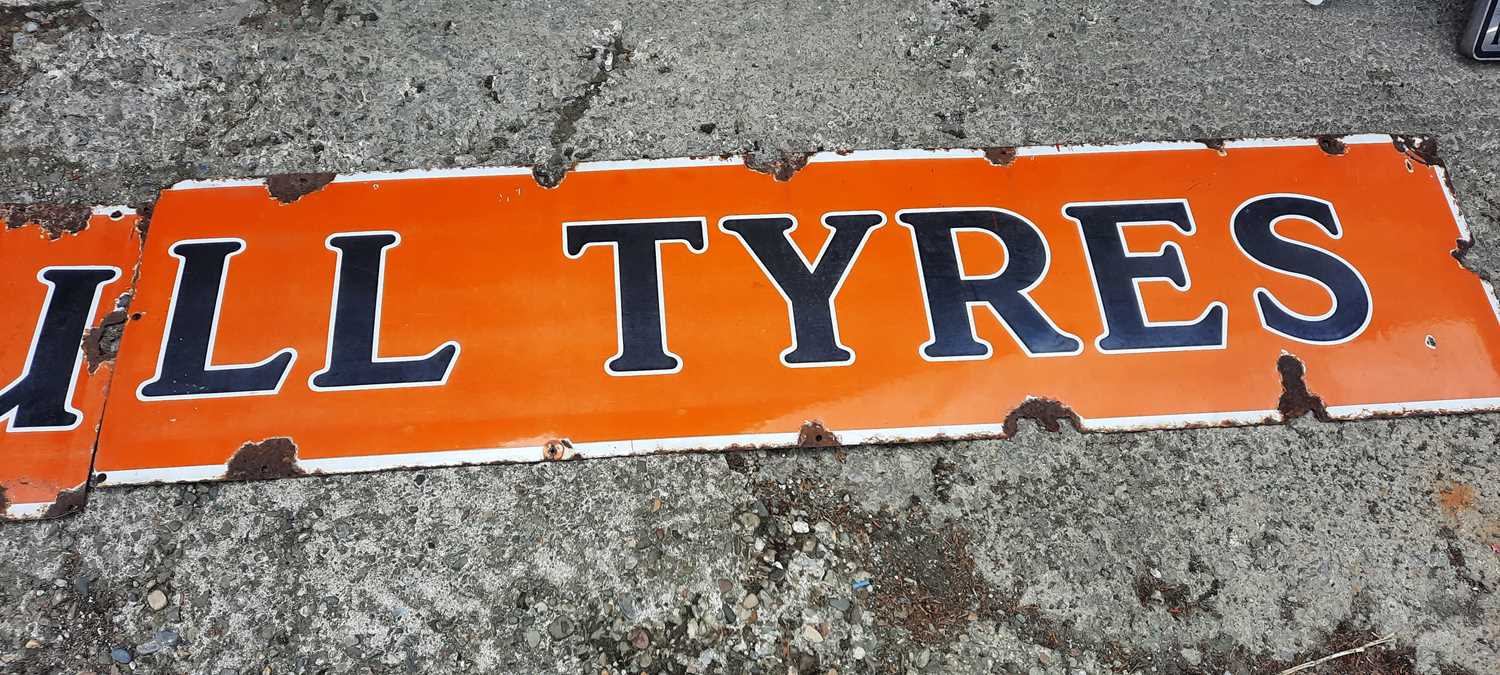 Lot 306 - JOHN BULL TYRES SIGN