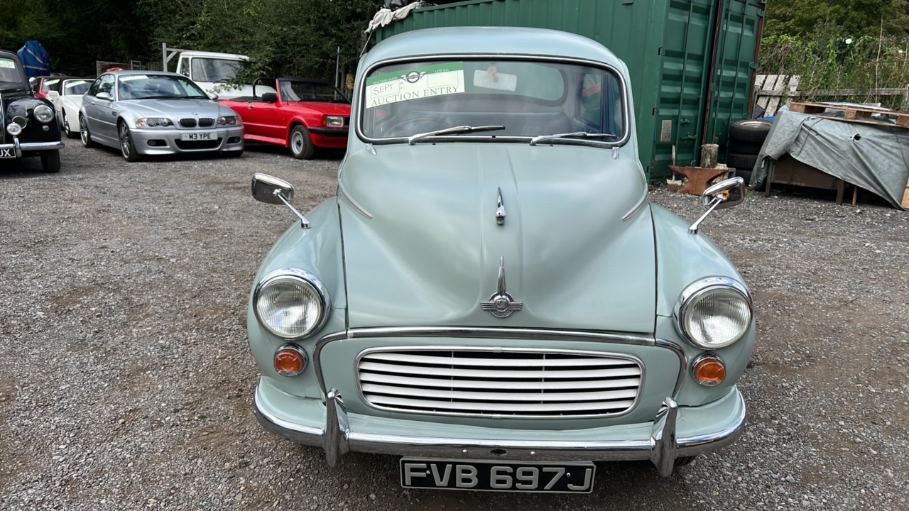 Lot 135 - 1971 MORRIS MINOR 1000