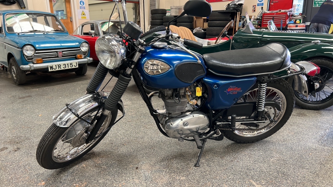 Lot 454 - 1970 BSA B25 STARFIRE
