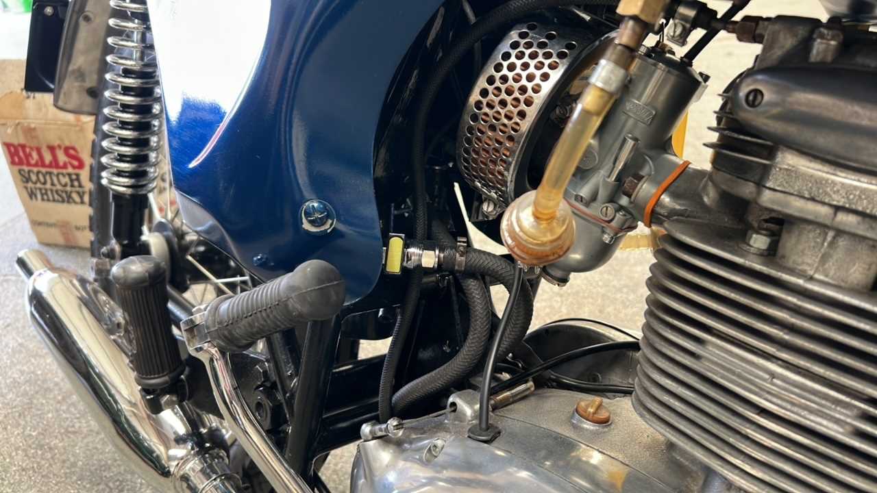 Lot 454 - 1970 BSA B25 STARFIRE