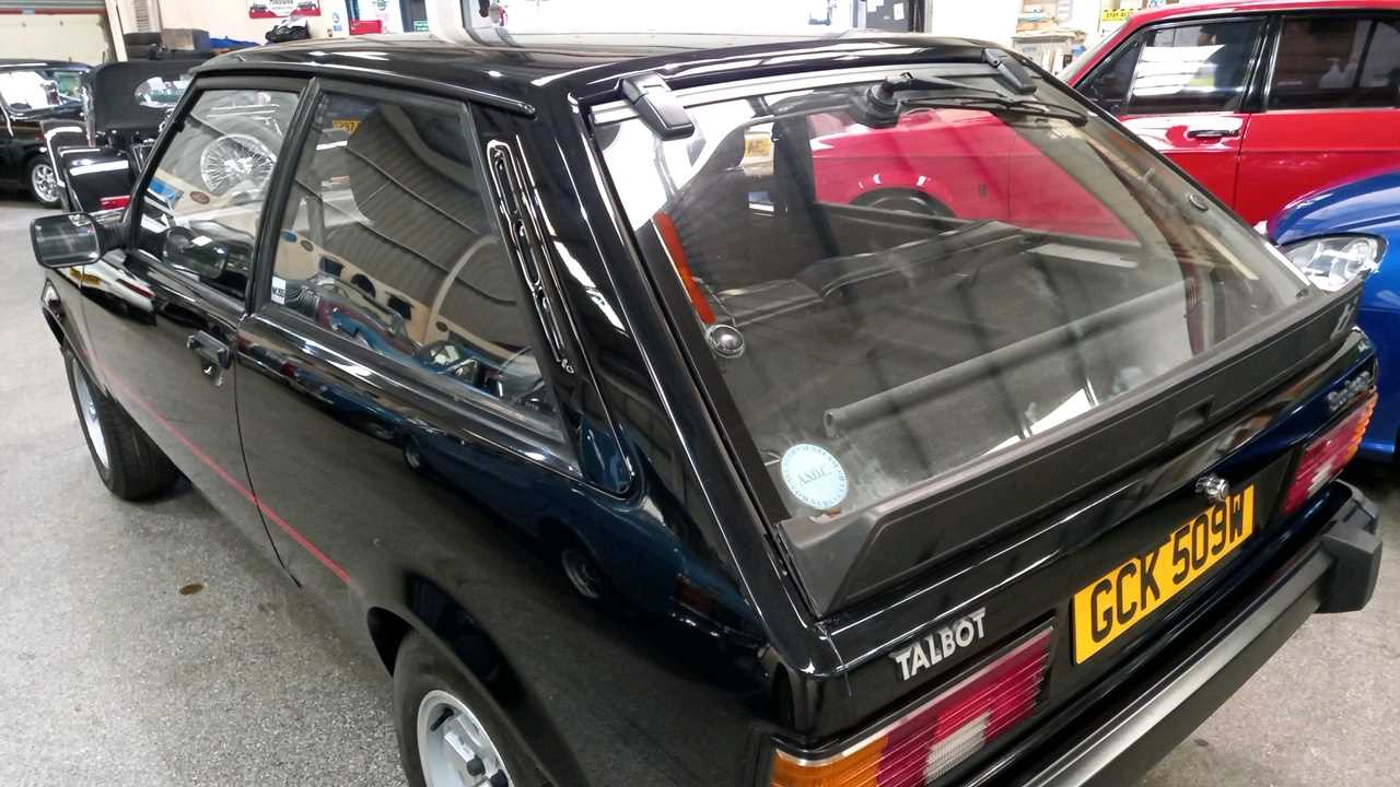 Lot 18 - 1981 TALBOT SUNBEAM TI