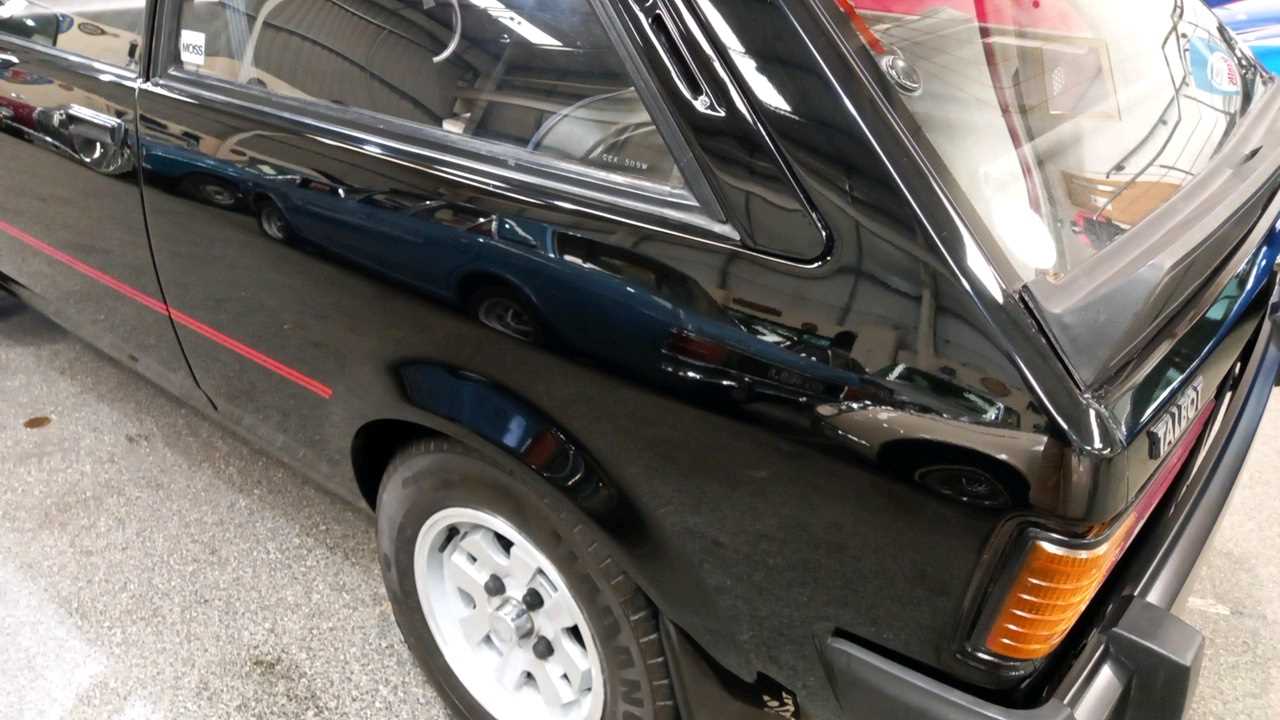 Lot 18 - 1981 TALBOT SUNBEAM TI