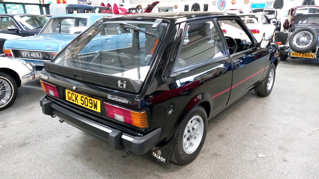 Lot 18 - 1981 TALBOT SUNBEAM TI