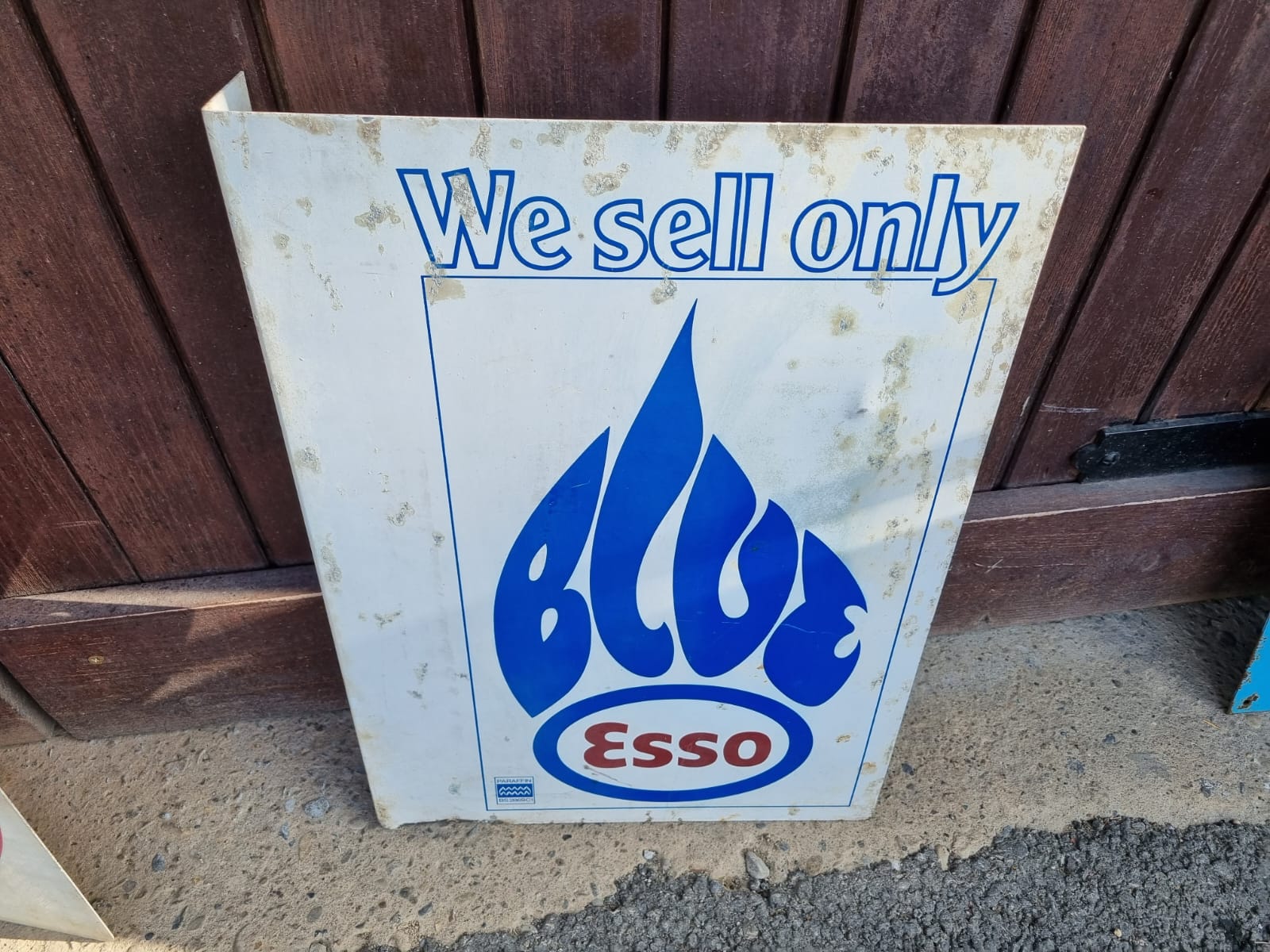 Lot 477 - ESSO BLUE SIGN