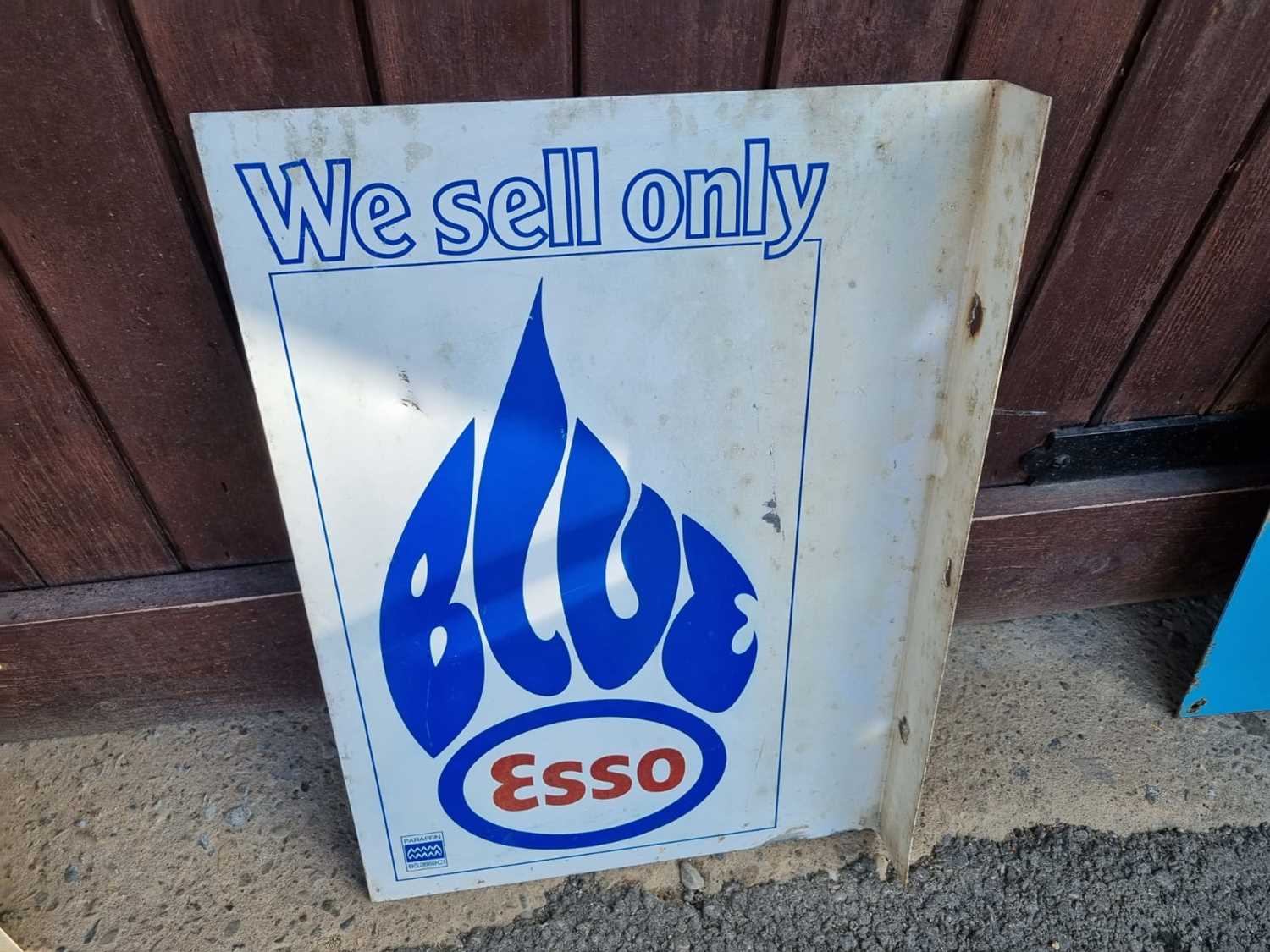 Lot 477 - ESSO BLUE SIGN