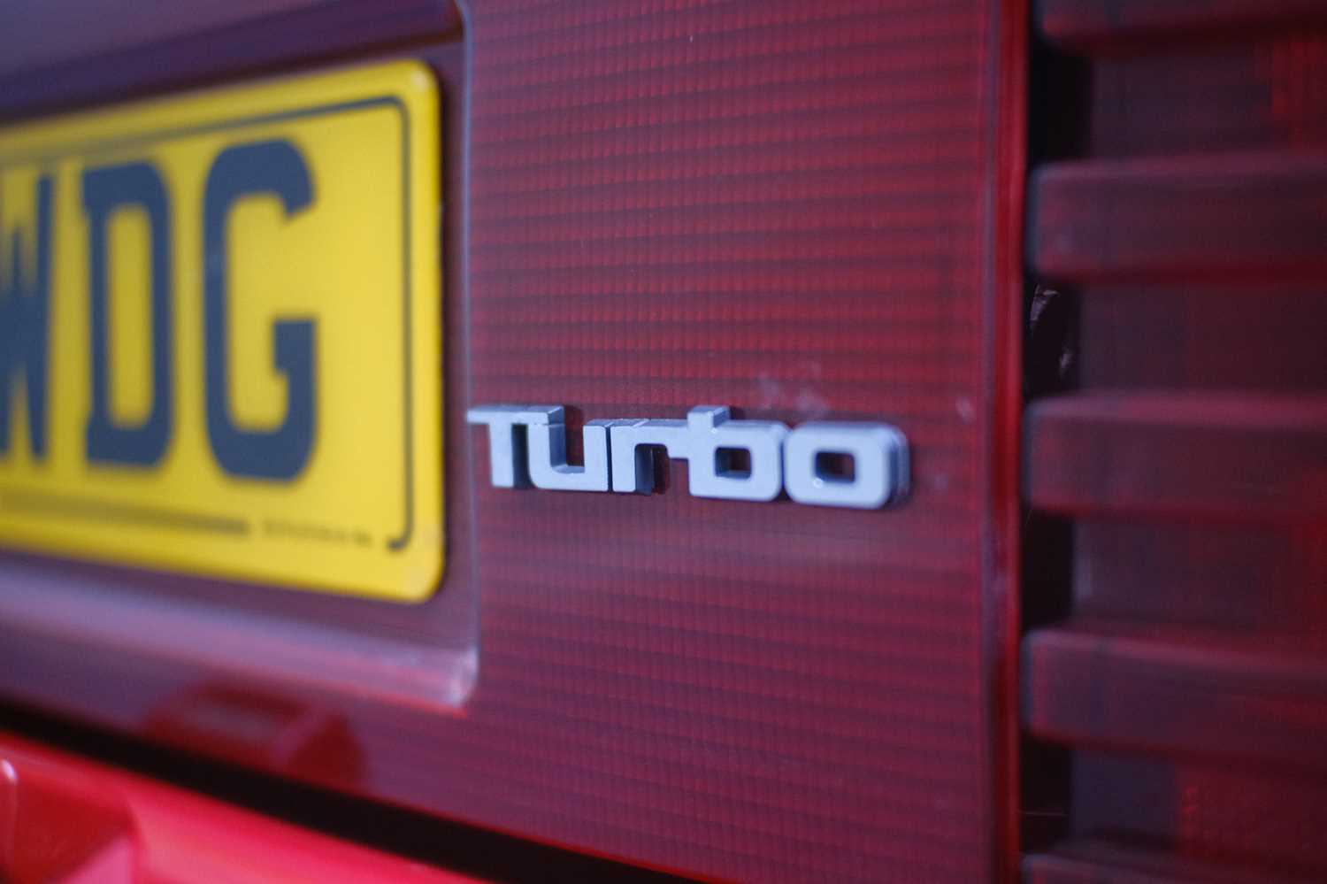 Lot 250 - 1986 MG MONTEGO TURBO