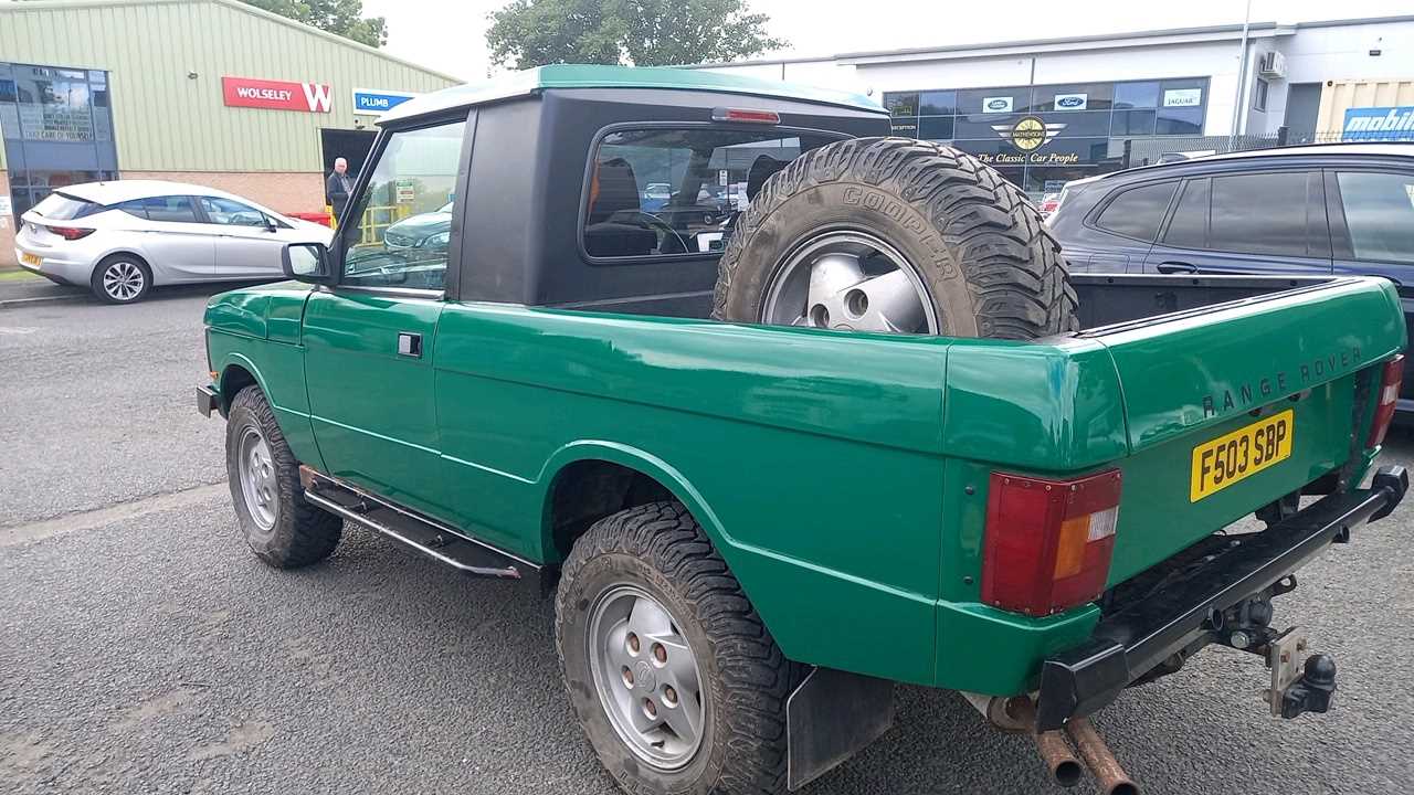Lot 78 - 1989 RANGE ROVER VOGUE EFI A PICK-UP