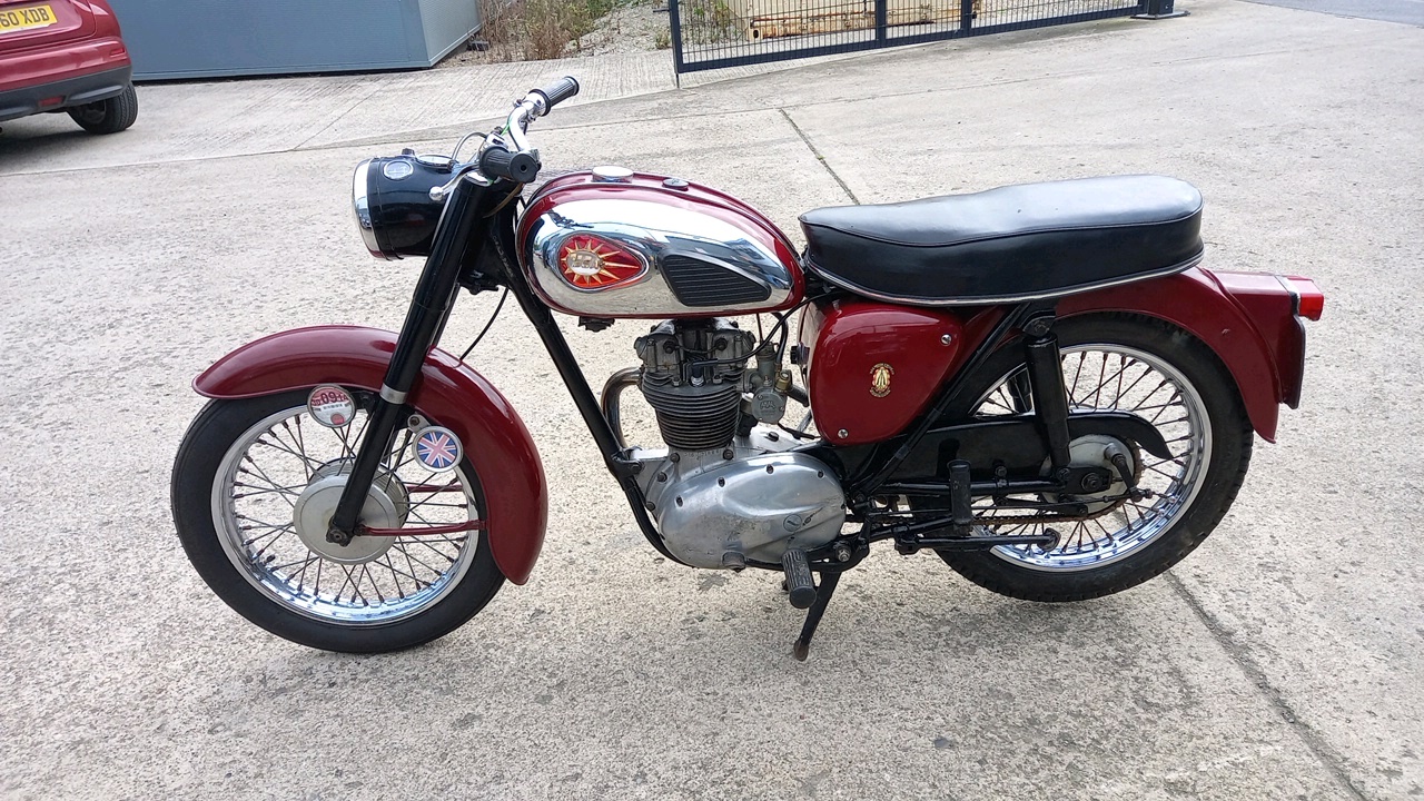 Lot 124 - 1961 BSA C15
