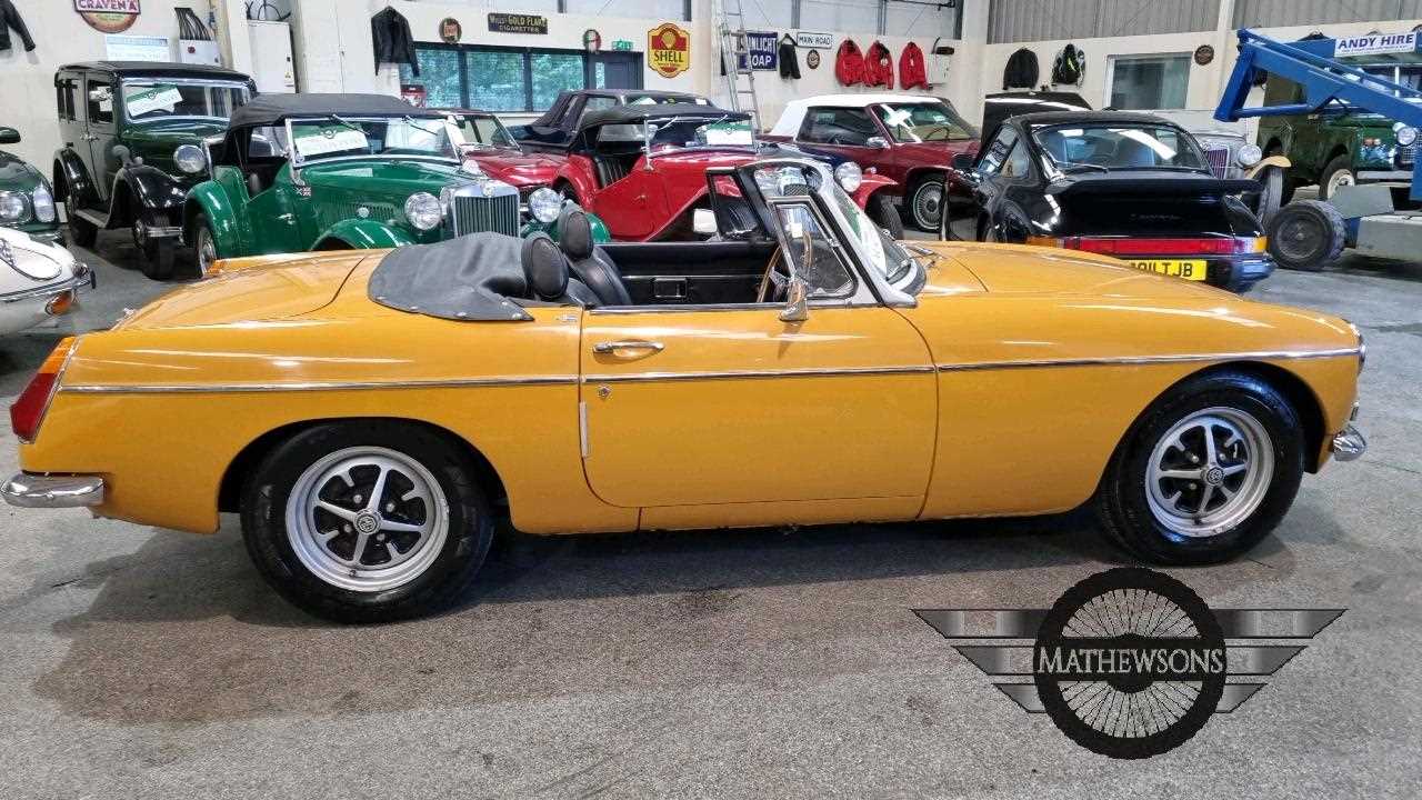 Lot 163 - 1972 MG B ROADSTER