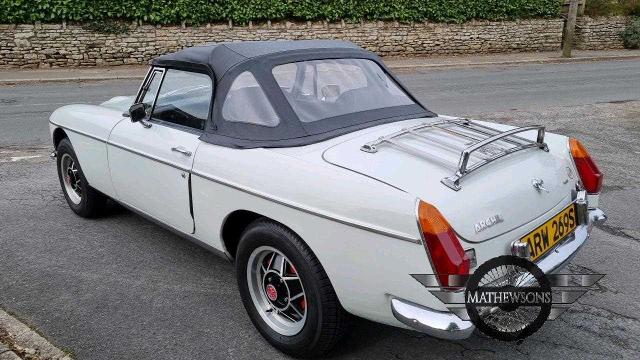 Lot 226 - 1977 MG B ROADSTER