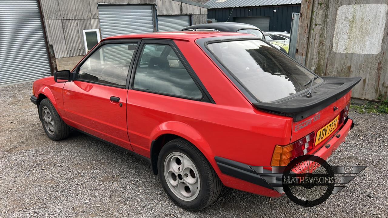 Lot 240 - 1982 FORD ESCORT XR3