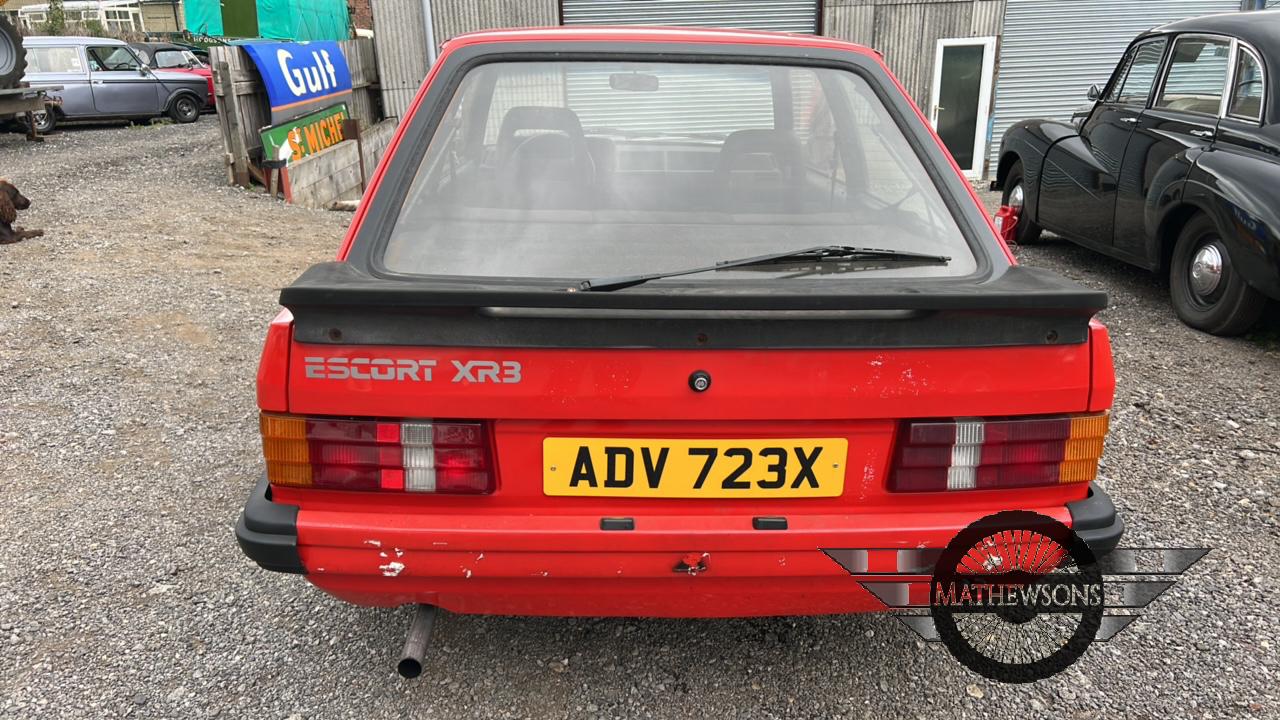 Lot 240 - 1982 FORD ESCORT XR3