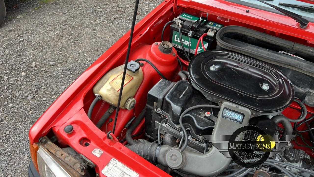 Lot 240 - 1982 FORD ESCORT XR3