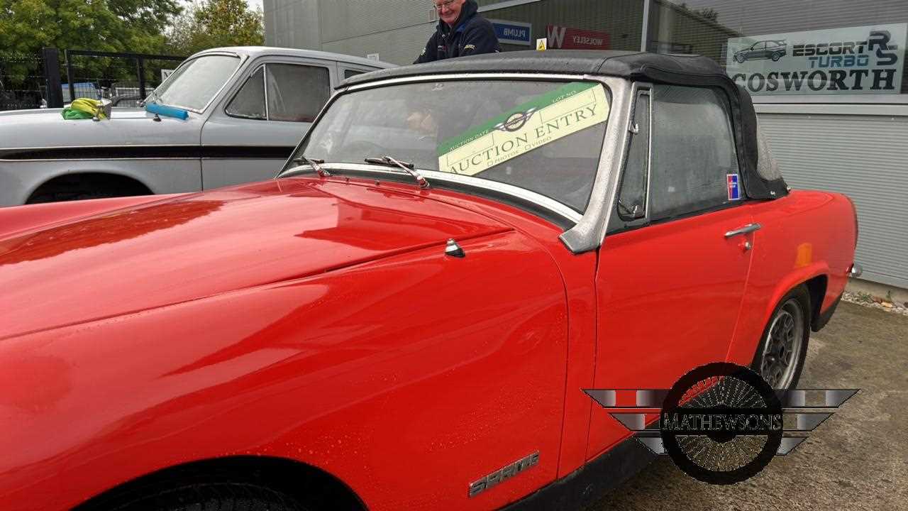 Lot 248 - 1972 AUSTIN HEALEY SPRITE