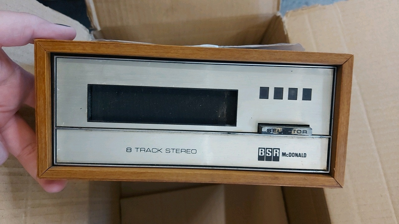 Lot 337 - 8 TRACK PLAYERS AND TAPES
