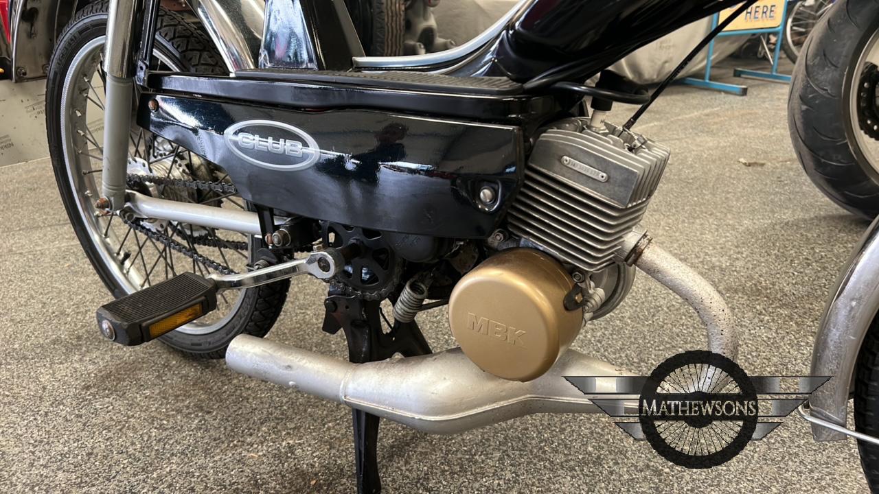 Lot 487 - 1999 MBK CLUB 99