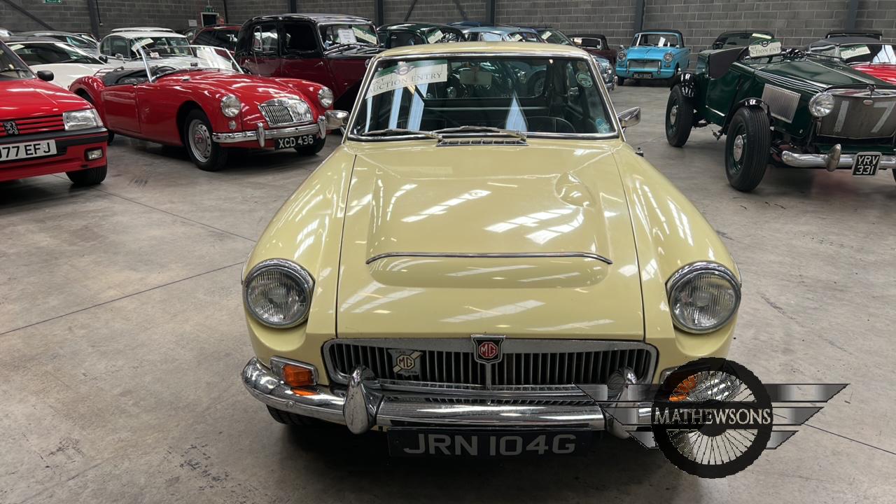Lot 628 - 1969 MG C GT