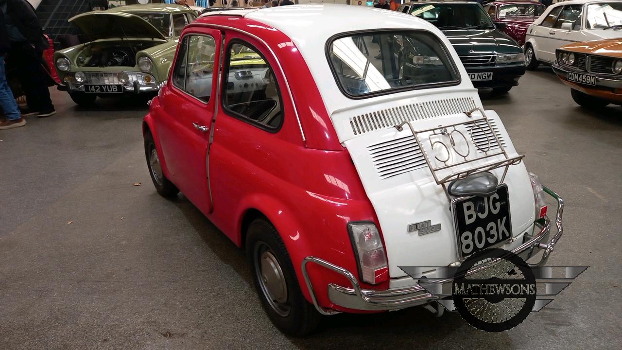 Lot 632 - 1972 FIAT 500
