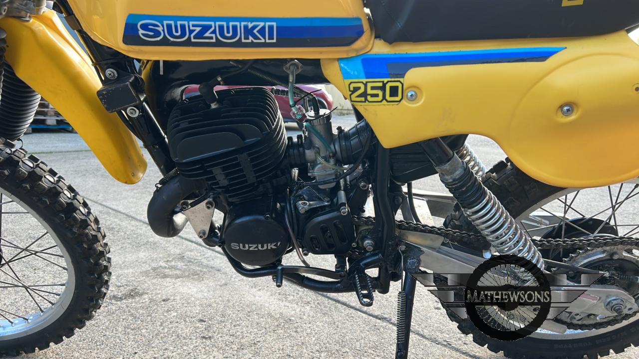 Lot 60 - 1980 SUZUKI PE250
