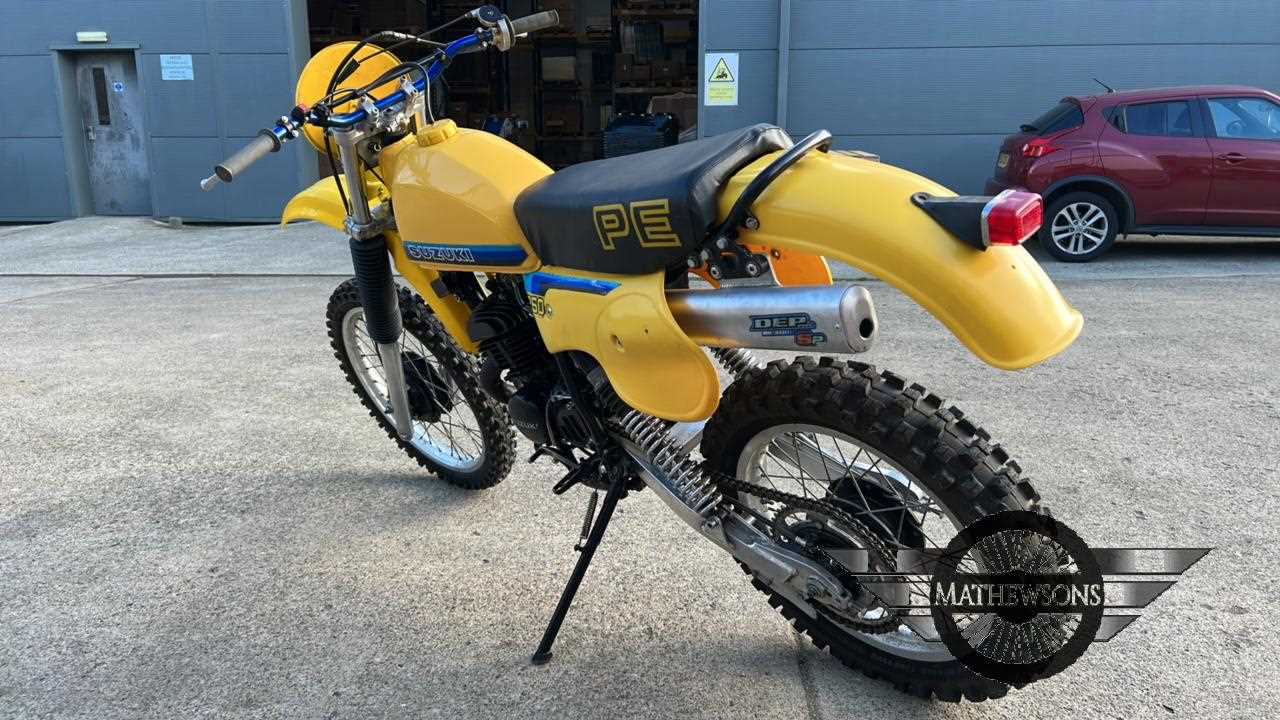 Lot 60 - 1980 SUZUKI PE250