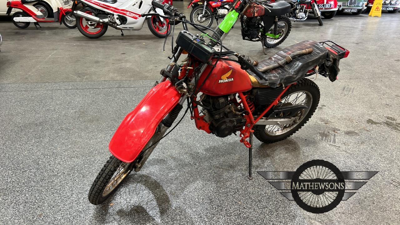 Lot 126 - 1983 HONDA XL125RC