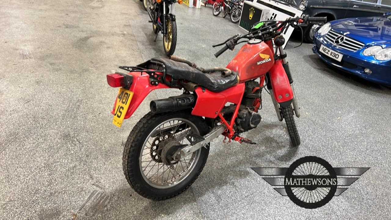 Lot 126 - 1983 HONDA XL125RC